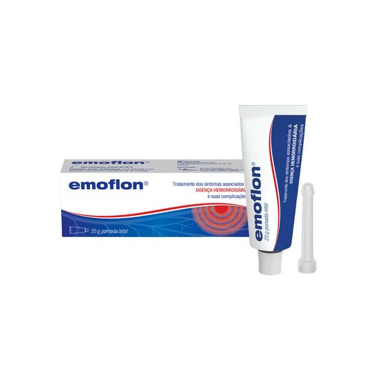 Emoflon Pomada Retal 25G – Pharmacare | A sua parafarmácia online